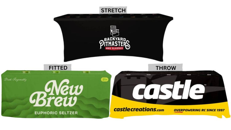 Custom Tablecloth with Logo | Logo Tablecloth