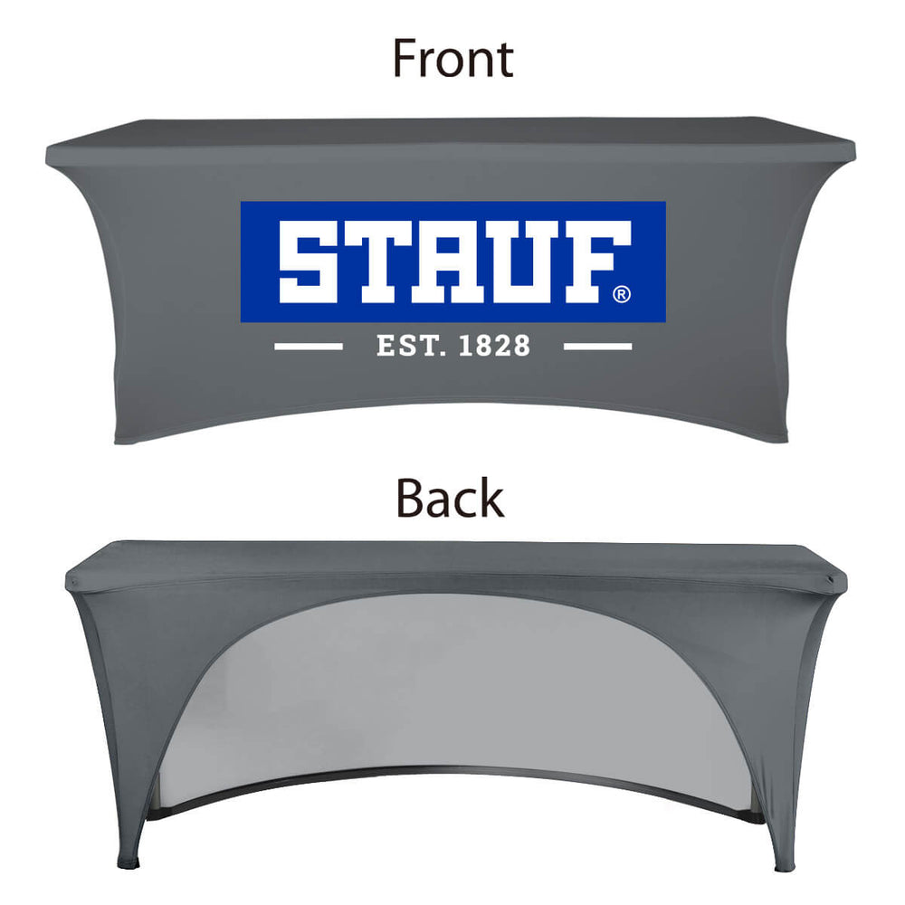 Custom Stretch Table Covers with Logo