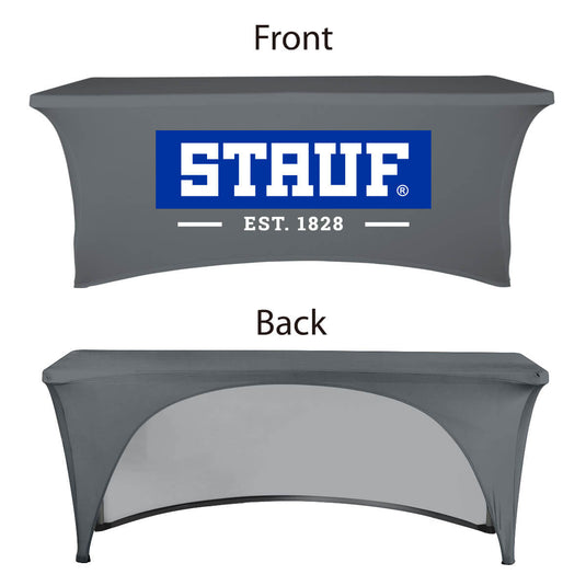 Custom Stretch Table Covers with Logo