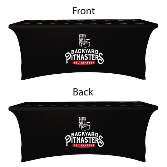 Custom Stretch Table Covers with Logo