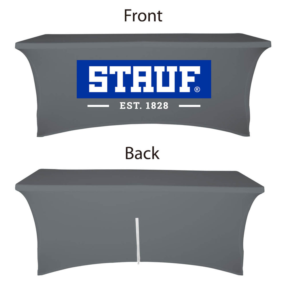 Custom Stretch Table Covers with Logo