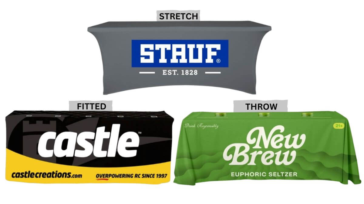 Custom Tablecloths | Customized Logo Tablecloth